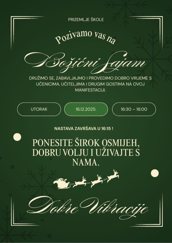 Božićni sajam | Osnovna škola Trnsko Zagreb